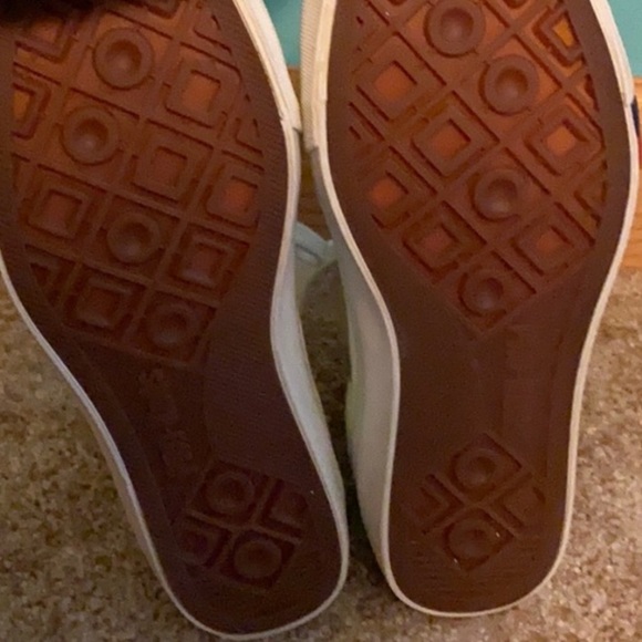 Keds | Shoes | Pro Keds Vintage White High Top Canvas Sneakers | Poshmark